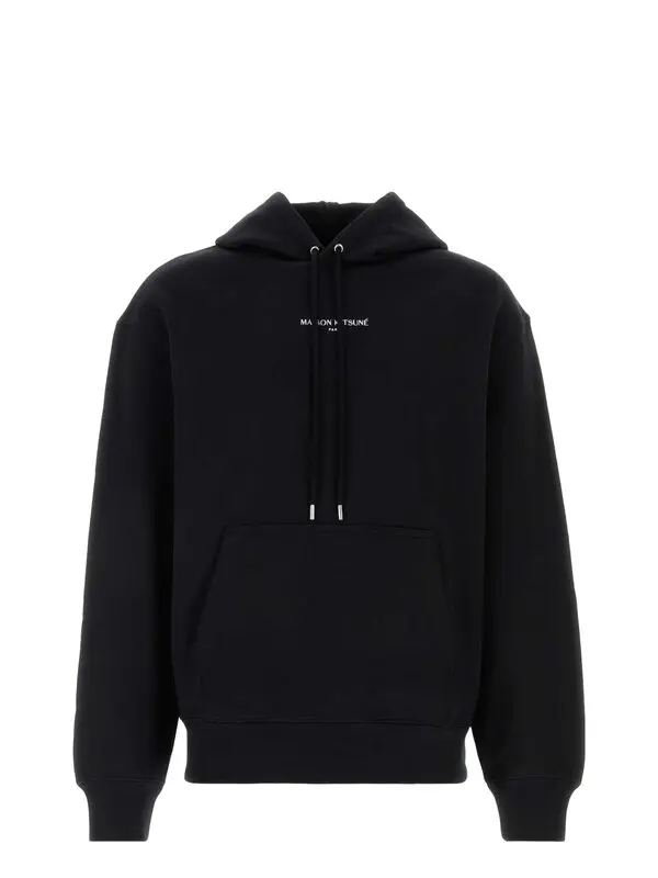 Maison Kitsuné Paris Comfort Hoodie - Black