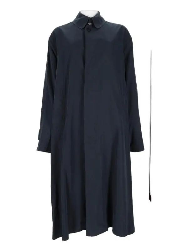 MAISON MARGIELA Long Single-button Coat - Blue