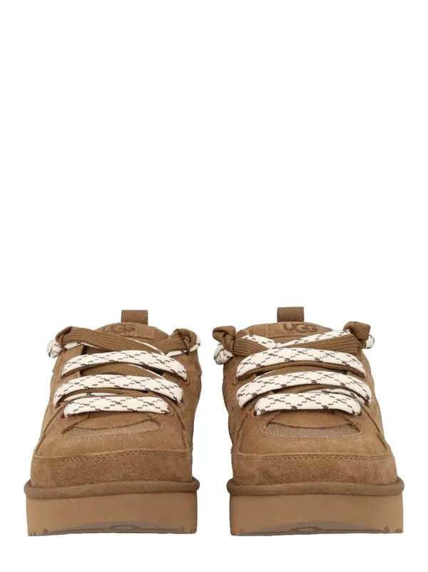 UGG Suede Lace-up Sneakers - Black