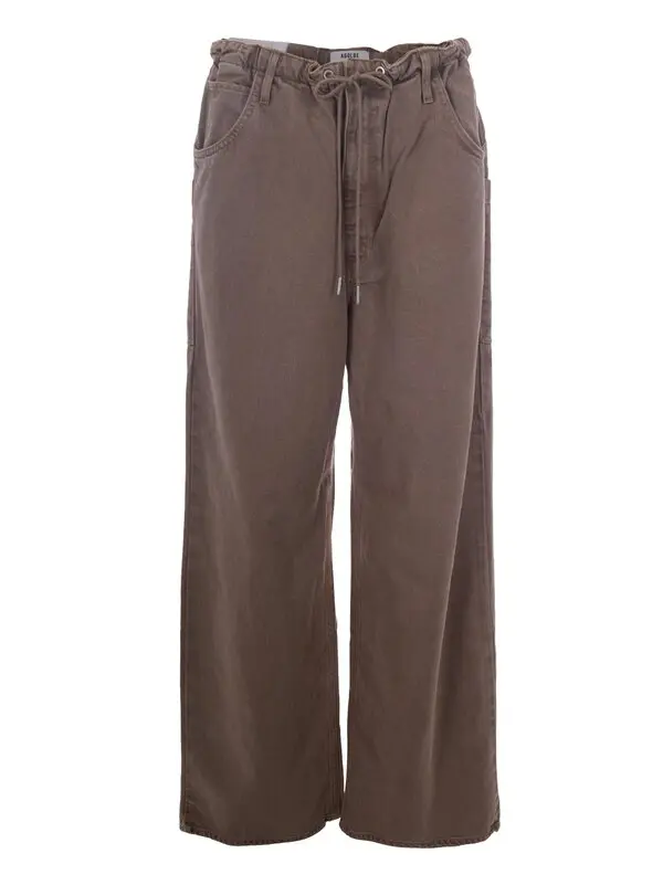 AGOLDE Drawstring Wide-leg Jeans - Tail