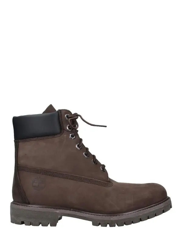 Timberland Lace-up Leather Work Boots - Brown