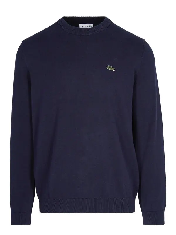 Lacoste Crewneck Sweater - Navy Blue
