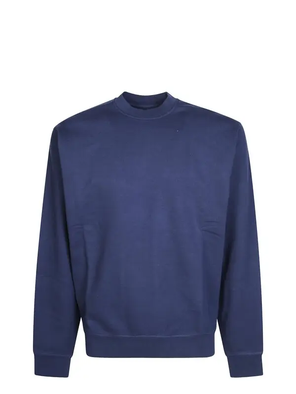 ARTE Crewneck Sweatshirt With Back Graphic - Blu