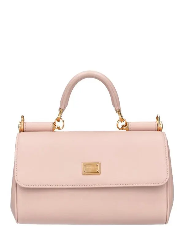 Dolce & Gabbana Small Top Handle Satchel Bag - Pink
