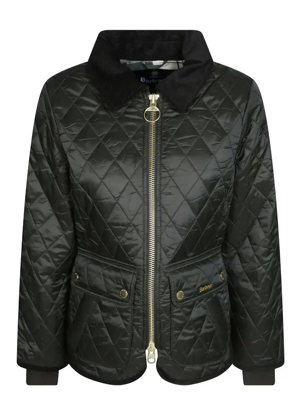 Barbour Fitted Beadnell Quilted Jacket - Verde