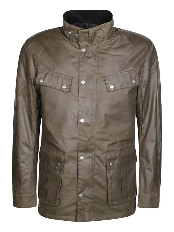 BARBOUR INTERNATIONAL Duke Wax Jacket - Marrone