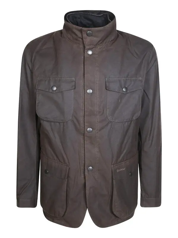 Barbour Ogston Waxed Jacket - Nero