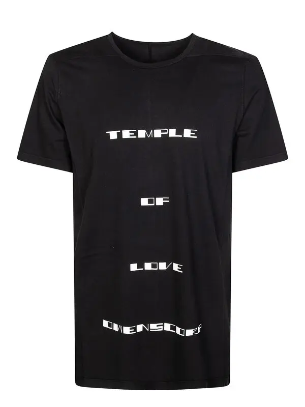 Rick Owens Level T Crewneck T-shirt - Nero