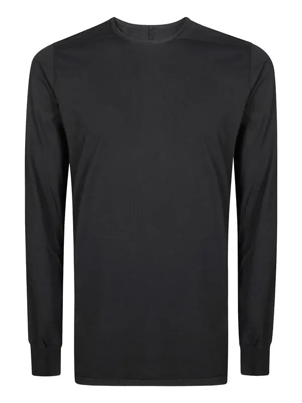Rick Owens Level Long Sleeve T-shirt - Nero
