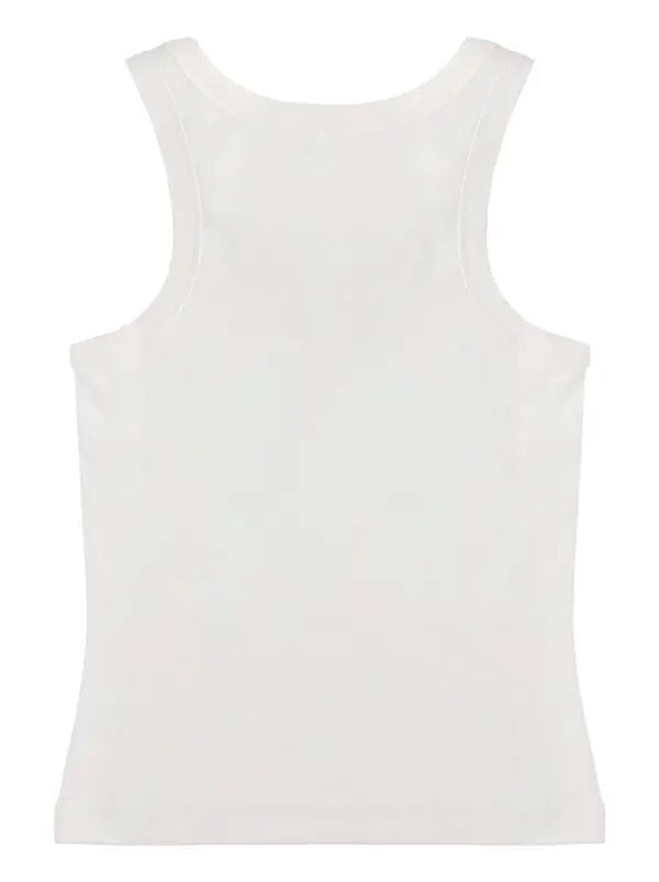 Kenzo Fitted Tank Top - White