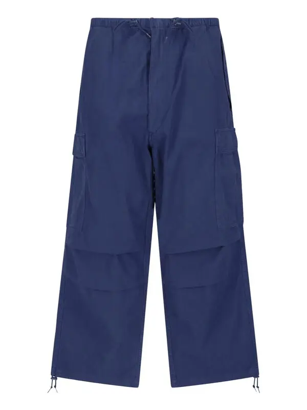 Polo Ralph Lauren Relaxed Fit Cargo Pants With Drawstring Waist - Blue