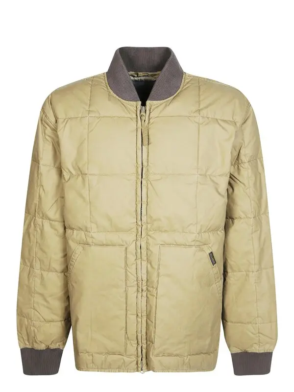 Filson Heritage Cotton Down Vest Handbag - Marrone