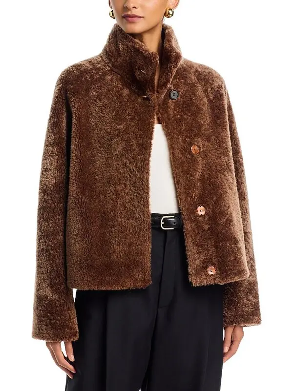 ARMA Merinillo Alba Shearling Jacket - Acorn