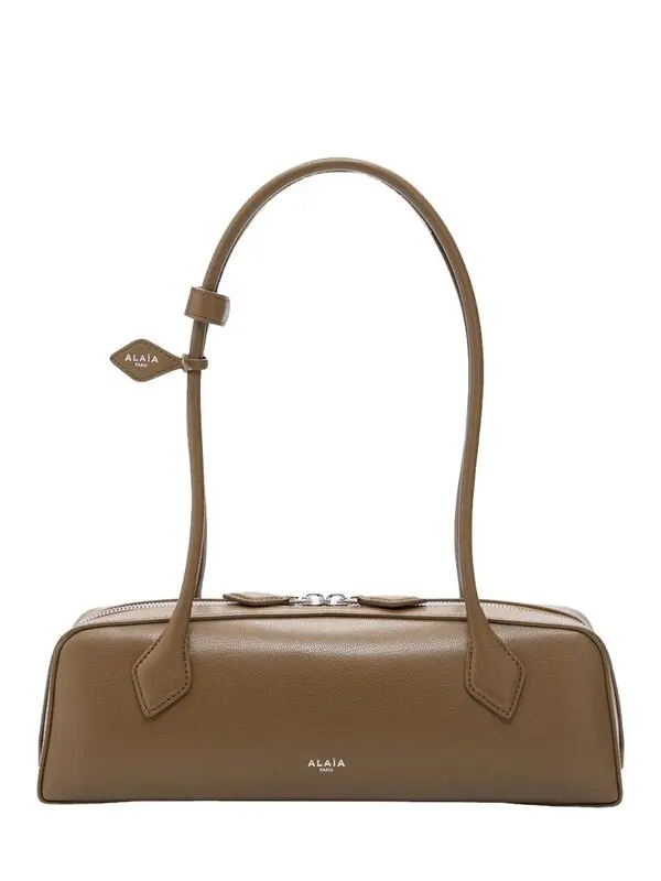 Alaïa Le Teckel Medium Leather Shoulder Bag - Brown