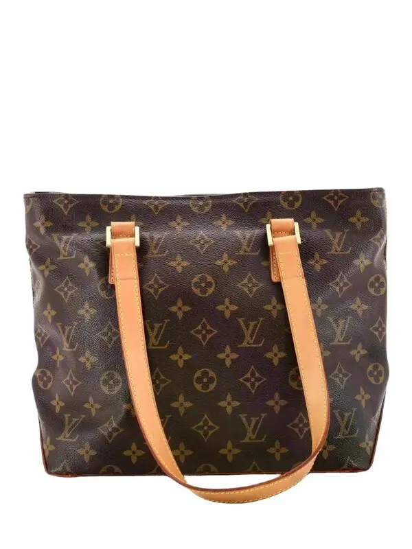 LOUIS VUITTON Cabas Piano Monogram Canvas Tote Bag - Brown