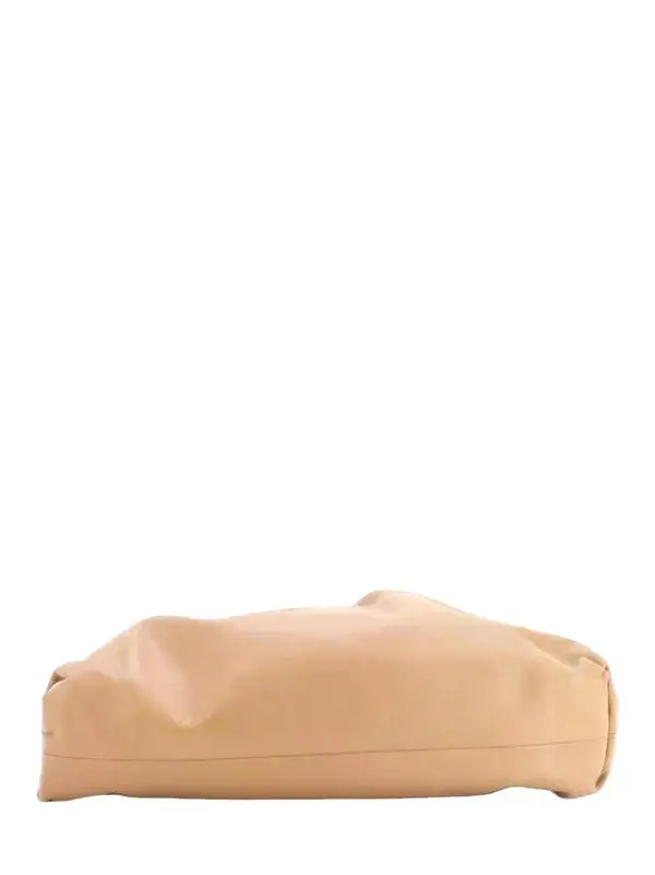Bottega Veneta The Pouch Leather Teen Clutch Bag - Brown