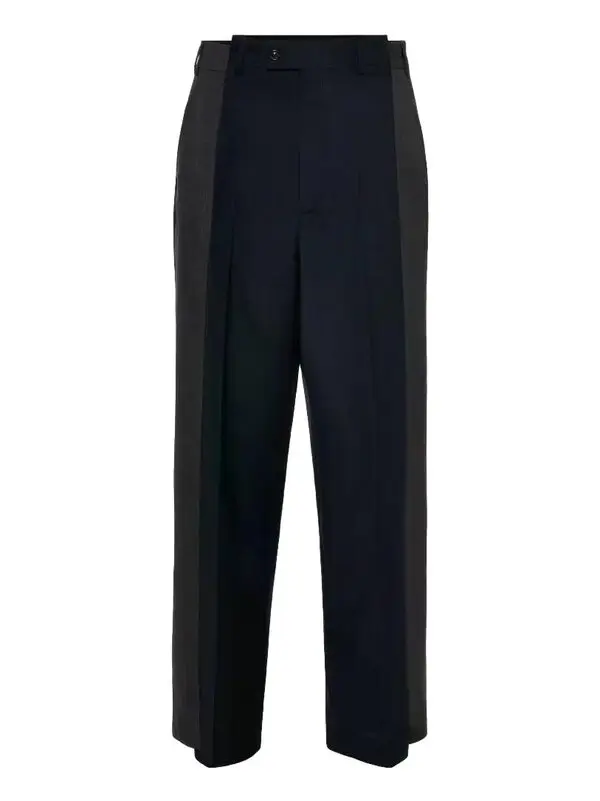 MAISON MARGIELA Spliced Tailored Trousers - Black