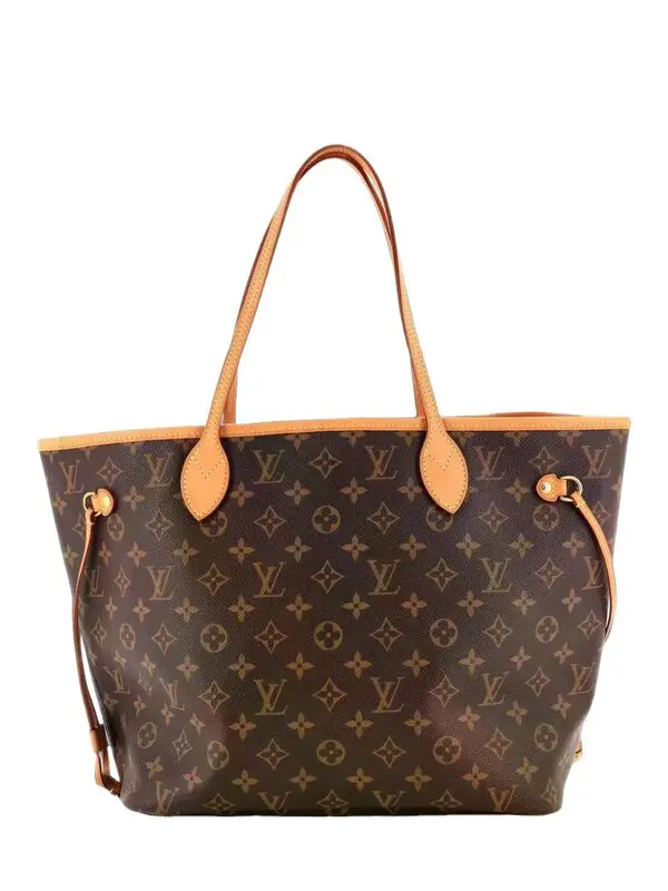 LOUIS VUITTON Monogram Canvas Tote Bag - Brown