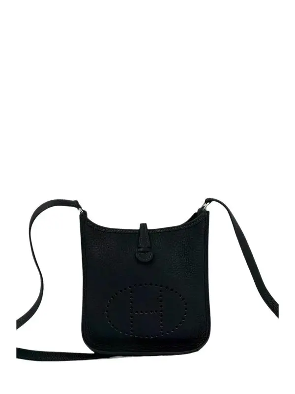 Hermès Clemence Evelyne Tpm 16 Crossbody Bag - Blue