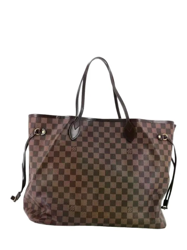 LOUIS VUITTON Neverfull Damier Gm Tote Bag - Brown