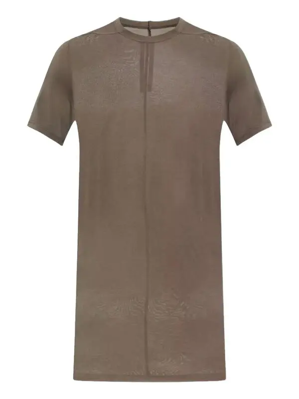 Rick Owens Seam-detail T-shirt - Grey