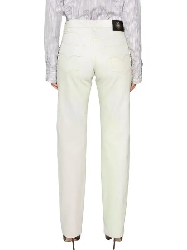Versace Medusa Plaque Jeans - Blue