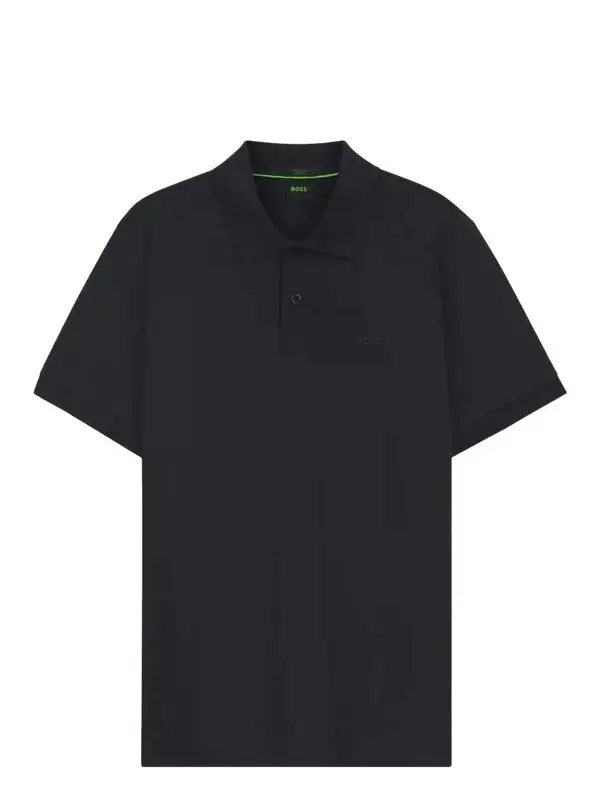 BOSS Logo-embroidered Regular-fit Polo Shirt - Blue
