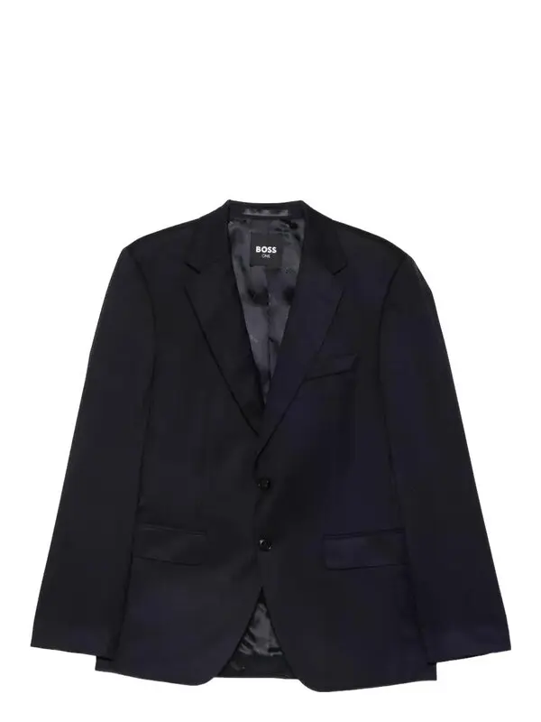 BOSS Single-breasted Blazer - Blue