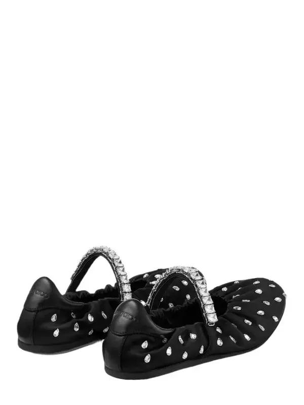 JIMMY CHOO Jade Ballerinas - Black