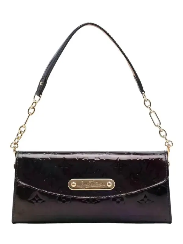 LOUIS VUITTON Monogram Vernis Sunset Boulevard Shoulder Bag - Purple
