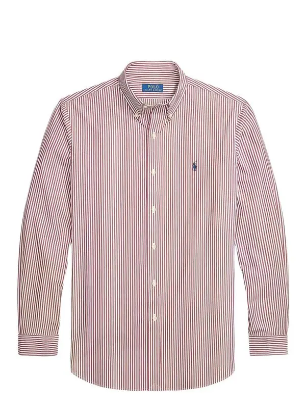 Polo Ralph Lauren Striped Button-down Shirt - Red