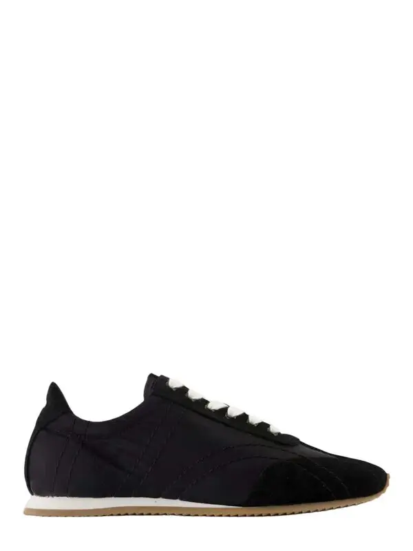 TOTEME Flex Panelled Sneakers - Black