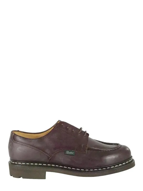 Paraboot Chambord Tex Leather Derby Shoes - Brown