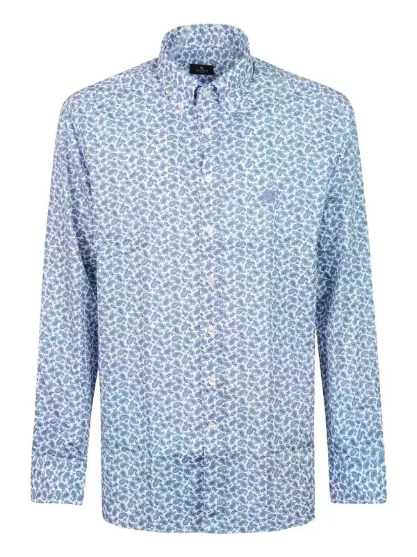 Etro Paisley-print Button-down Shirt - White