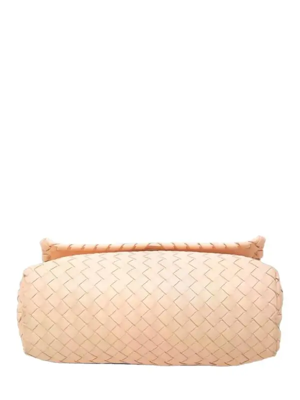 Bottega Veneta 2012-2026 Small Nappa Intrecciato Olimpia Shoulder Bag - Pink
