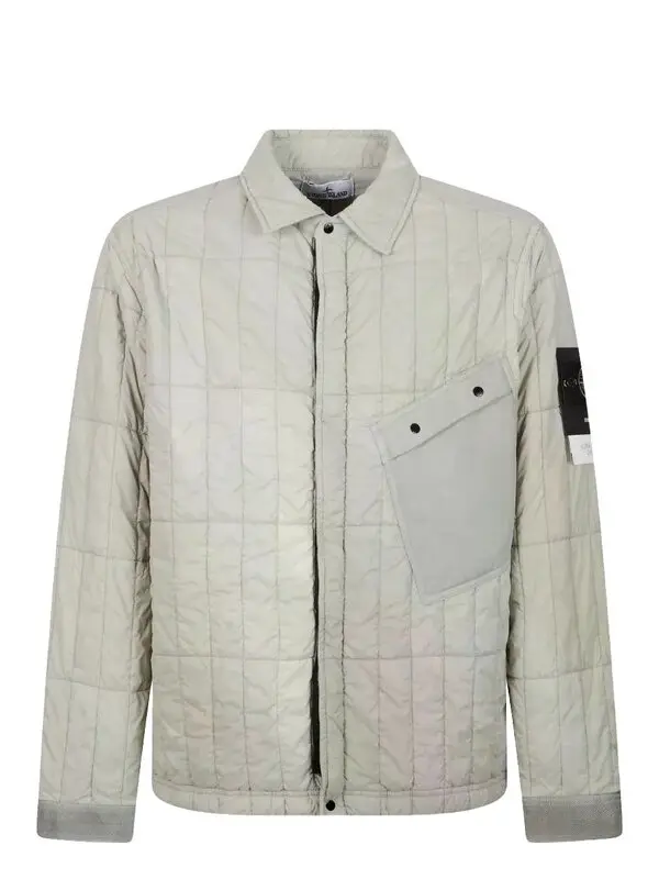 Stone Island 4100014 Ultralight Nylon Quilted-tc Jacket - Neutrals
