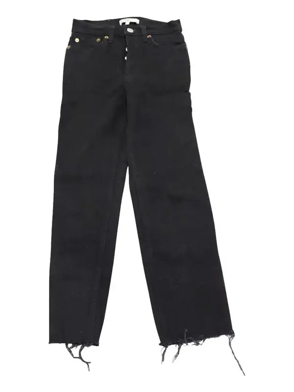RE/DONE Stove Pipe Jeans - Black