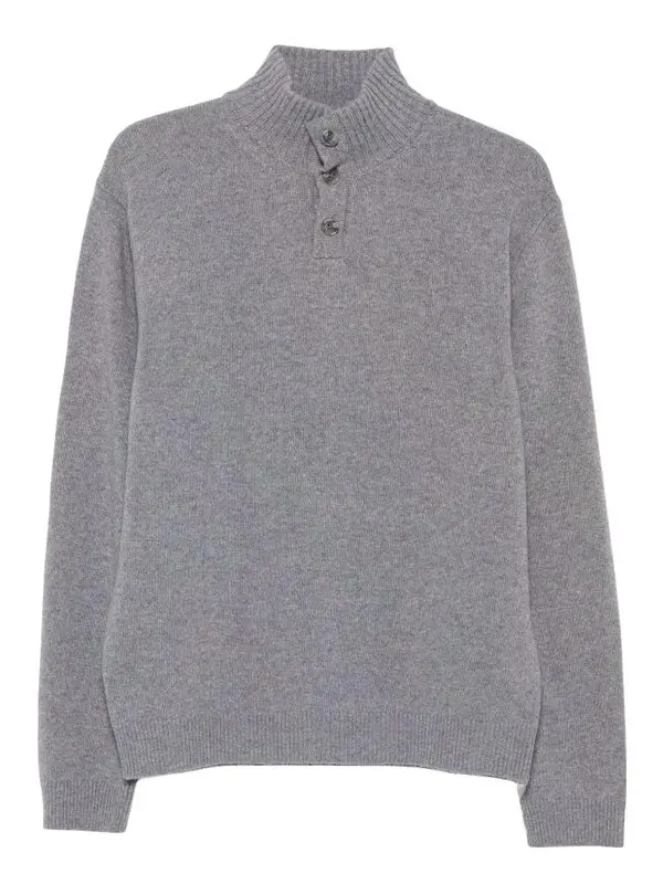 DANIELE FIESOLI Button-fastening Perkins Sweater - Grey