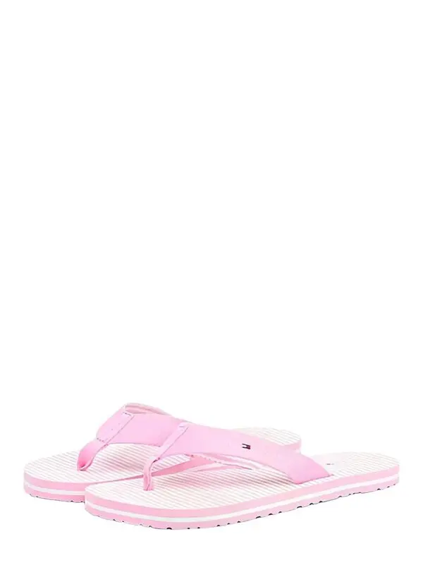 Tommy Hilfiger Ithaca Striped Flip-flops - Pink