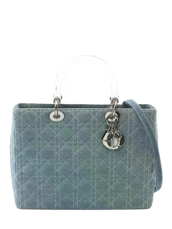 Dior Lady Satchel - Blue