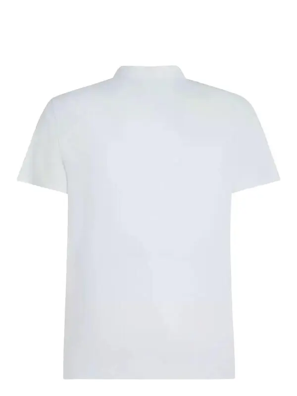 Tommy Hilfiger Stripe-detail Polo Shirt - White