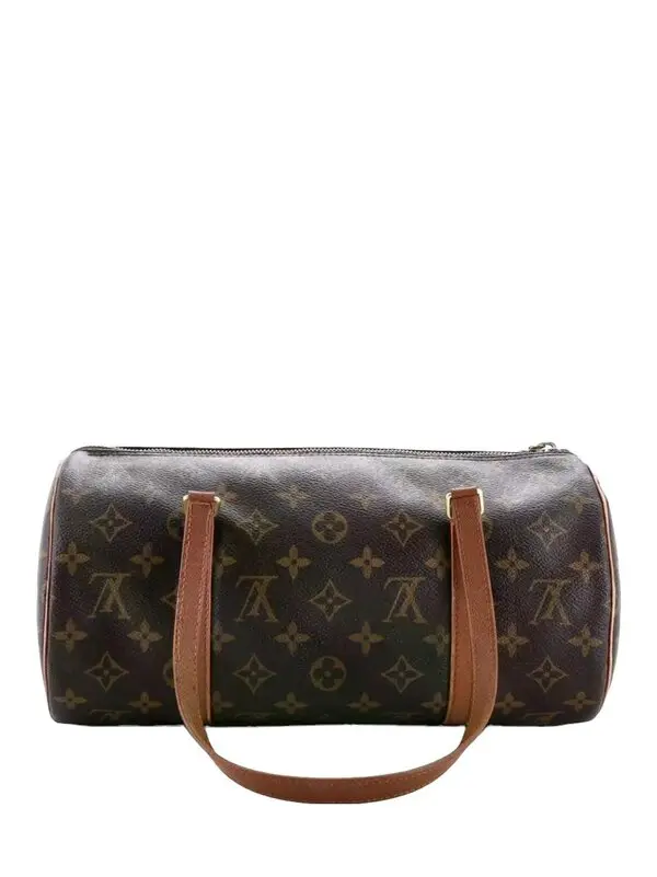 LOUIS VUITTON Papillon 30 Monogram Shoulder Bag - Brown
