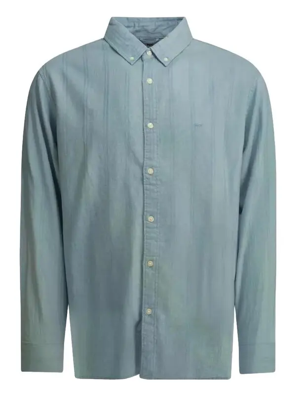 LEVI'S Vertical-stripe Button-down Shirt - Blue