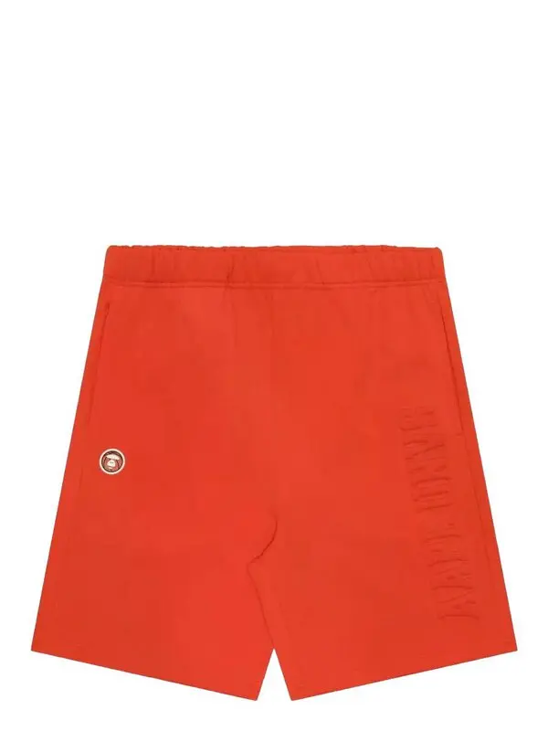 AAPE BY *A BATHING APE Embossed Logo Shorts - Black