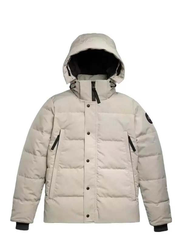 Canada Goose Wyndham Quilted Hooded Down Jacket - Neutrals