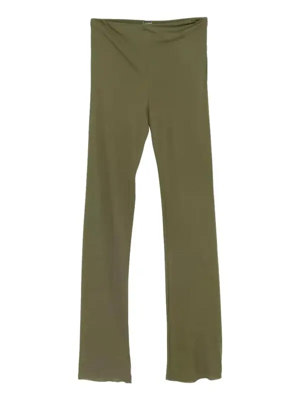 JEAN PAUL GAULTIER 2000s Zip-fastening Trousers - Green