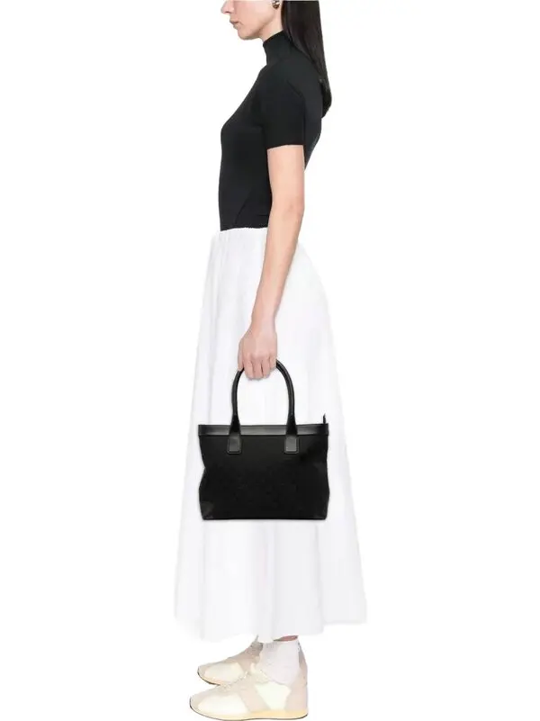 Gucci Gg Canvas Tote Bag - Black