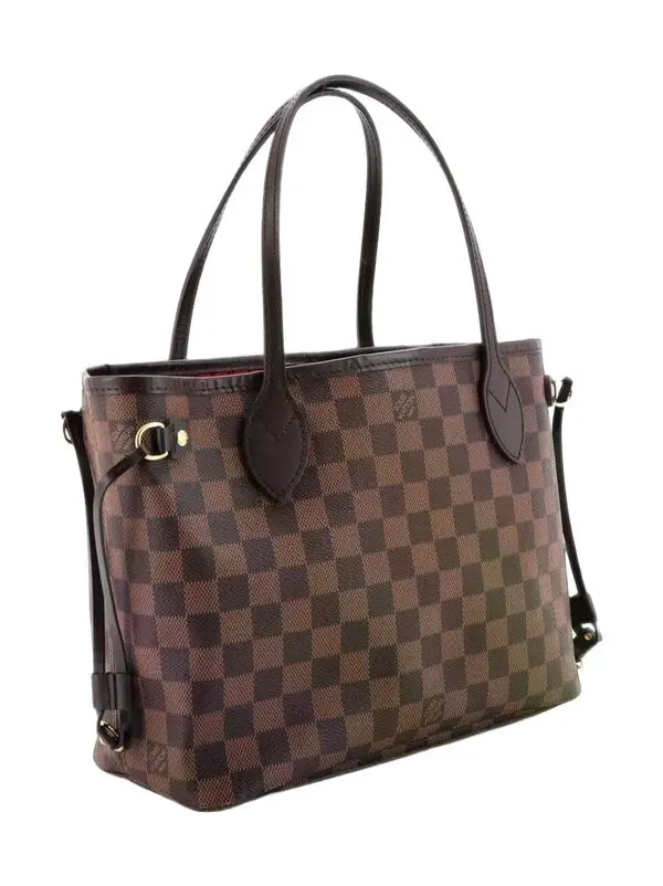 LOUIS VUITTON Damier Pm Tote Bag - Brown