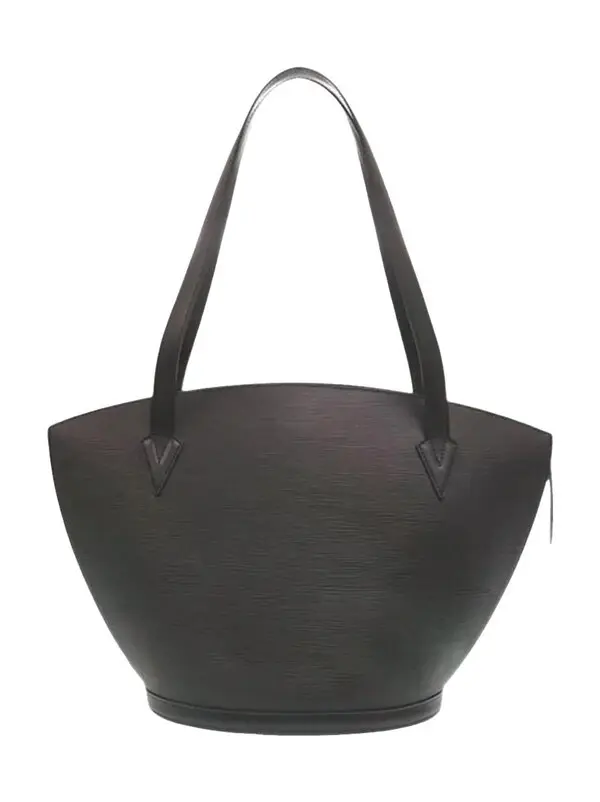 LOUIS VUITTON 2002 Epi Saint Jacques Gm Long Strap Tote Bag - Black