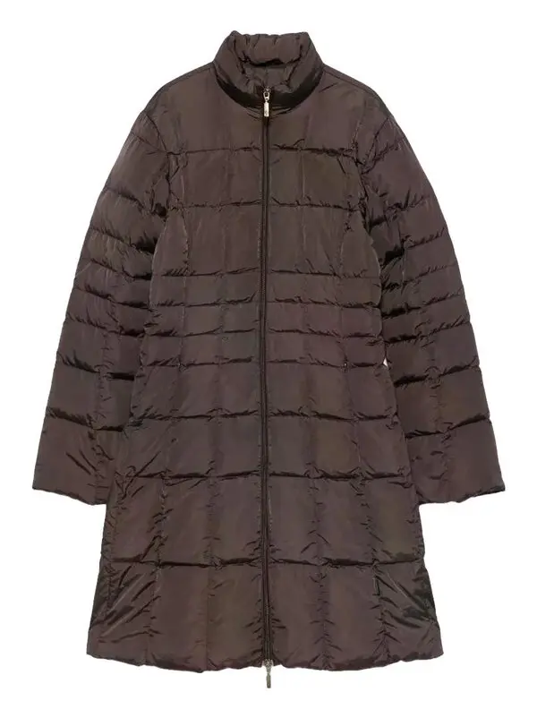 Moncler 2000s Quilted Down Jacket - Brown